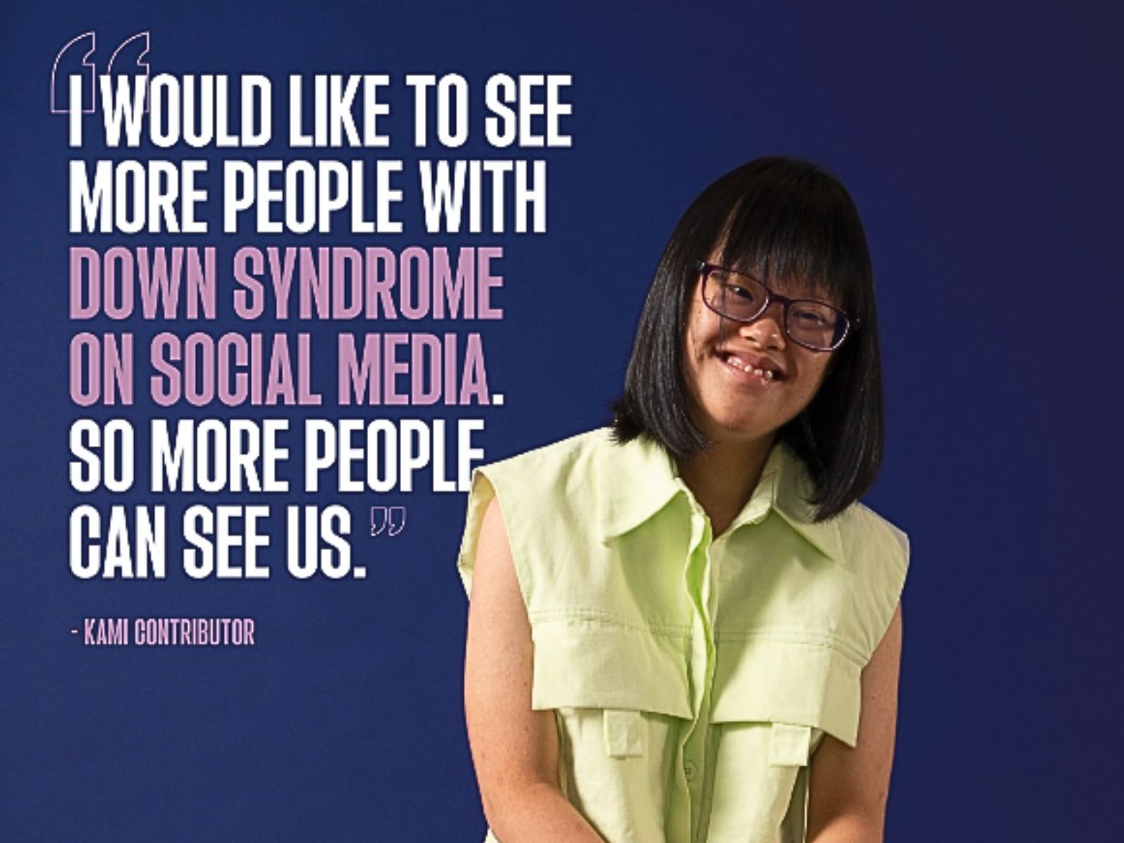 Introducing Kami! - Down Syndrome International