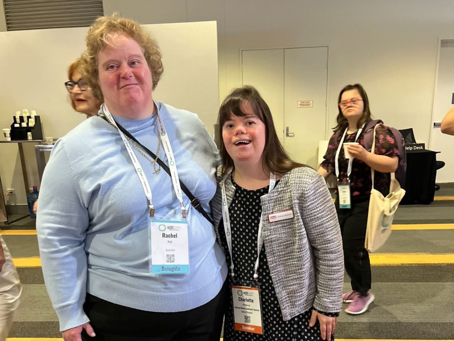 Charlotte at the World Down Syndrome Congress, Brisbane - Down Syndrome ...