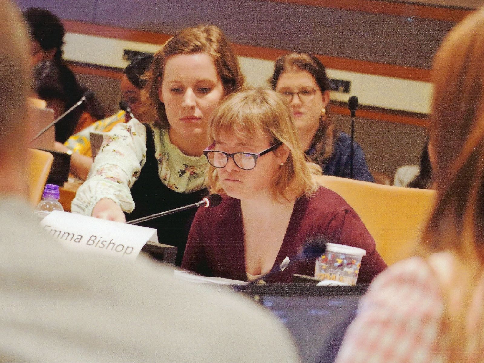 Emma at the United Nations in New York – Down Syndrome International